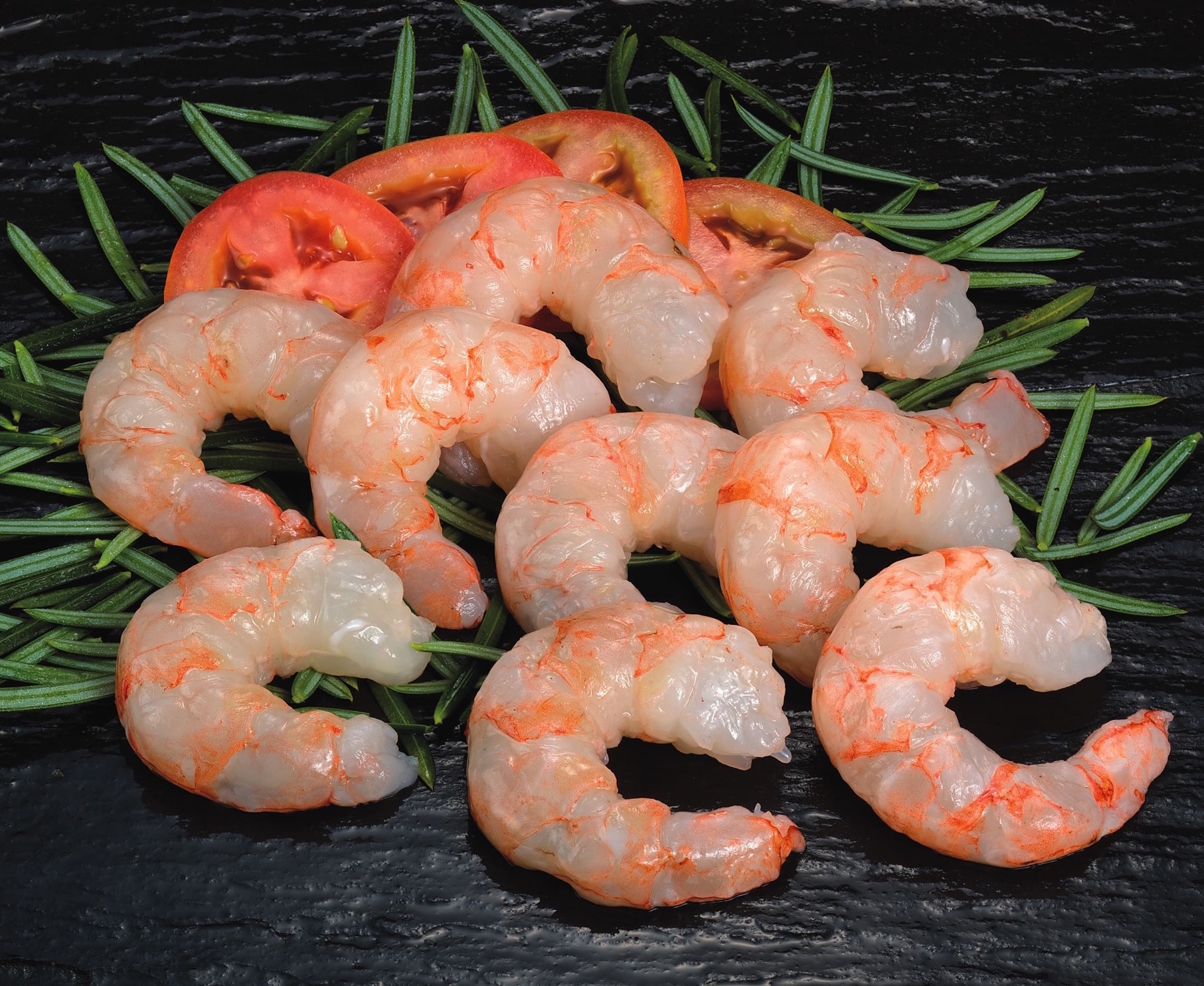 Queues de crevettes crues décortiquées sauvages iqf - LVME Sofrimar